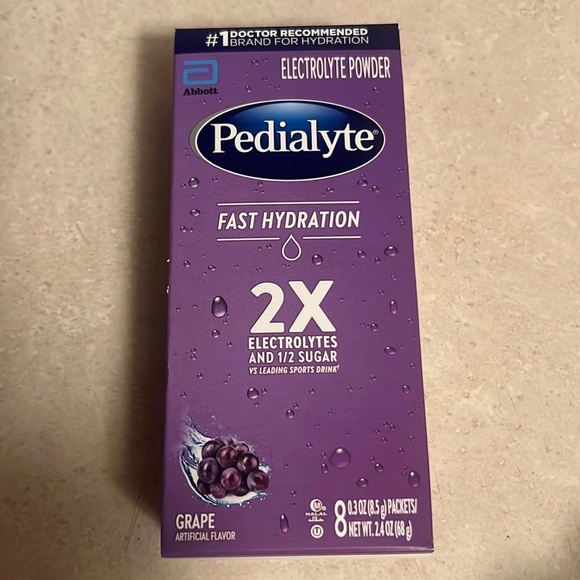 pedialyte | Other | Pedialyte Electrolyte Powder Packets Grape Powder 8 ...